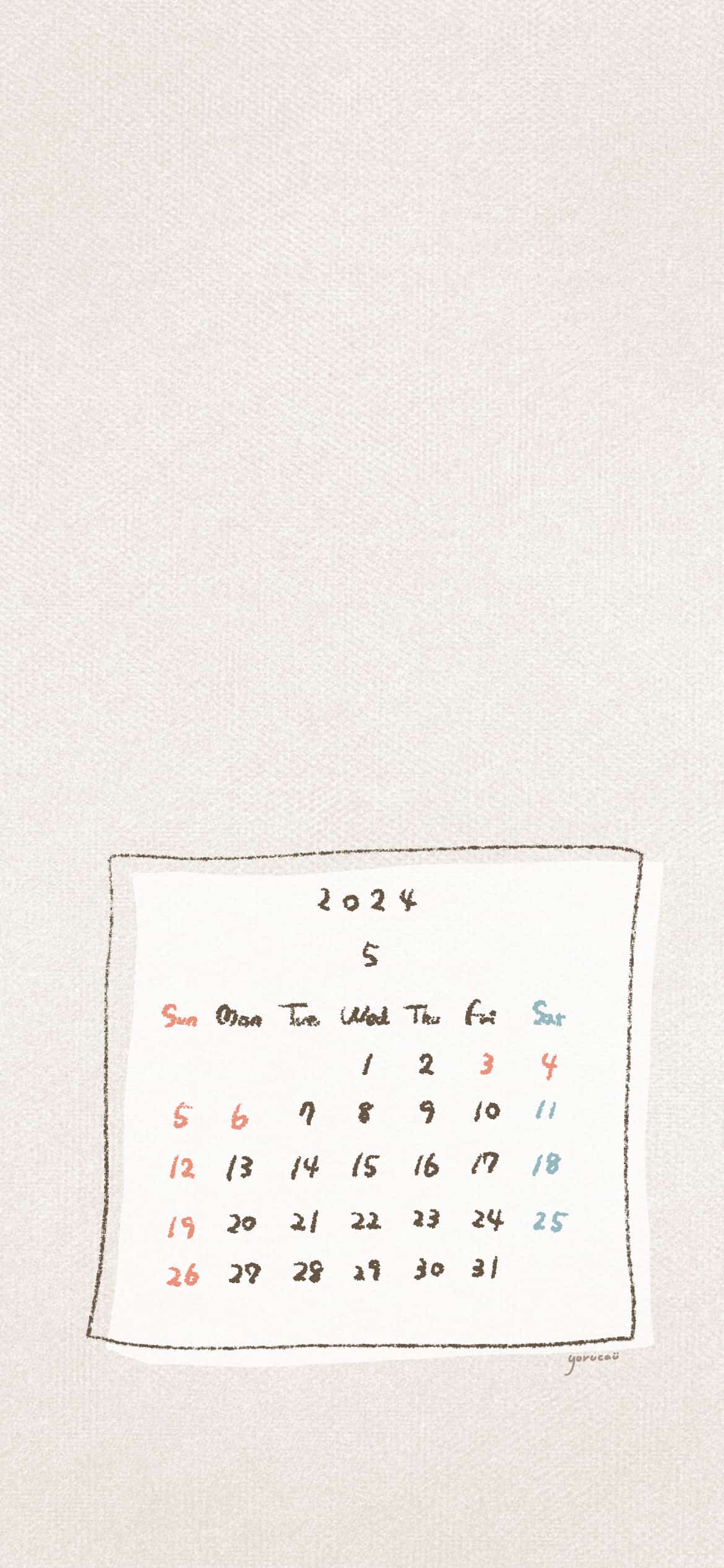 calendar_202405_a | おべんきょばこ