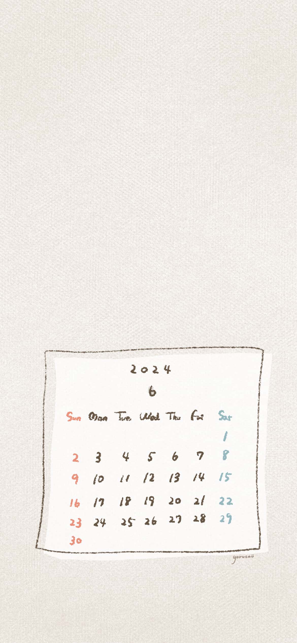 calendar_202406_a | おべんきょばこ